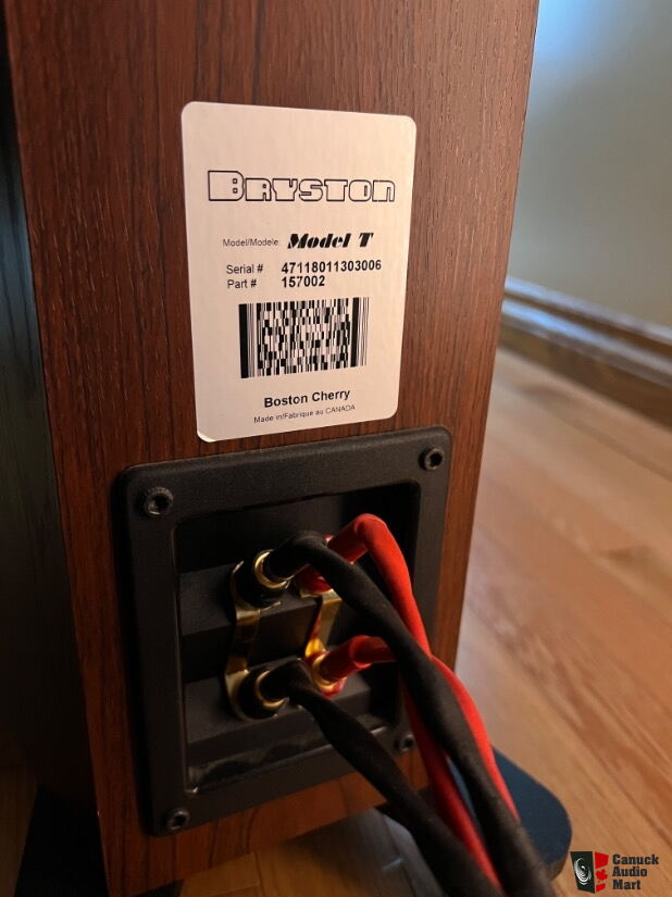 Bryston Model T Speakers - Perfect Condition Photo #5721604 - Canuck ...