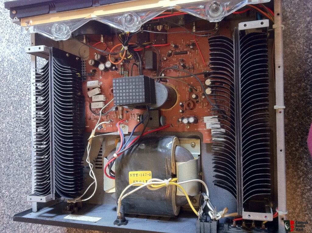 Philips PA 120B Power Amp- Massive Meters !(Meters and lights working ...