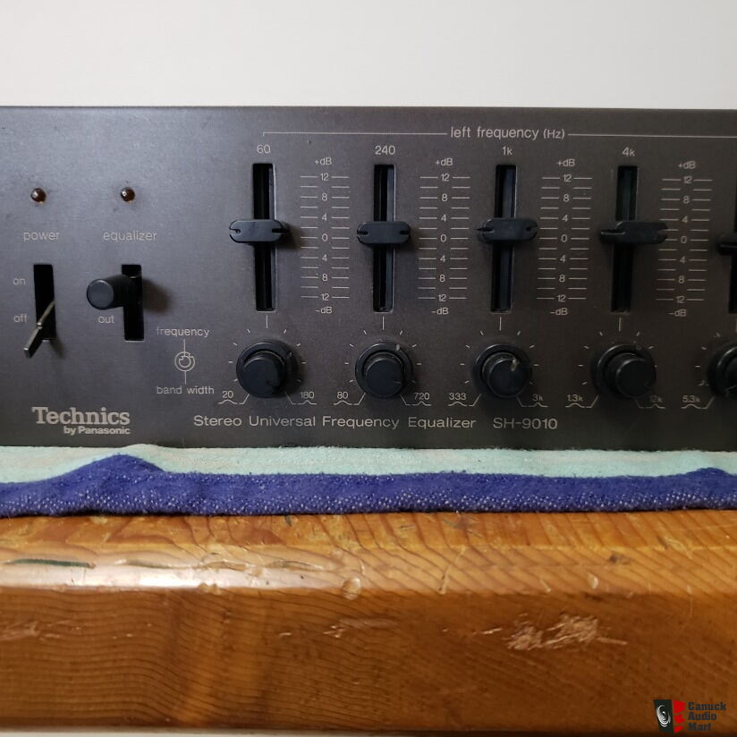 Technics SH-9010 Parametric Equalizer - vintage Slimline series -Tested ...
