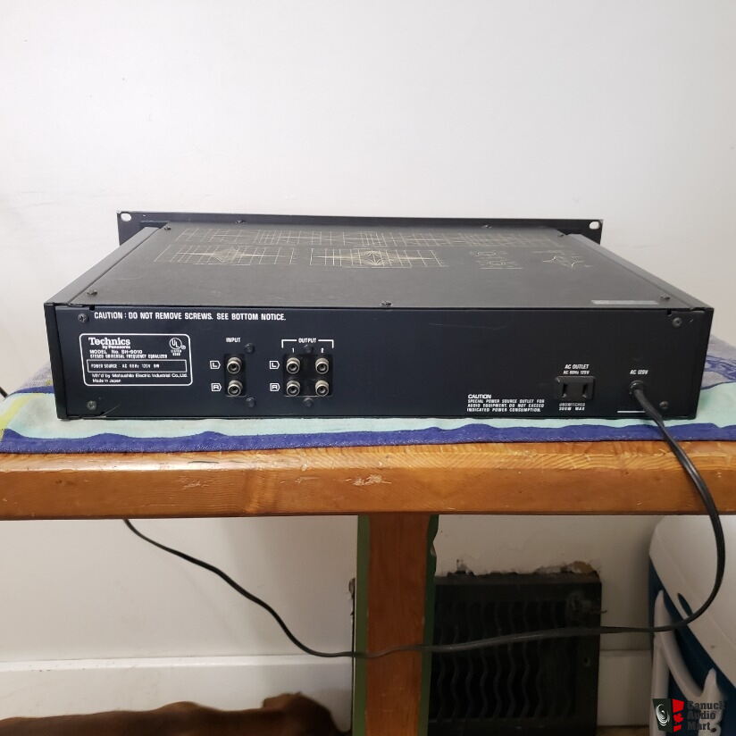 Technics SH-9010 Parametric Equalizer - vintage Slimline series -Tested ...