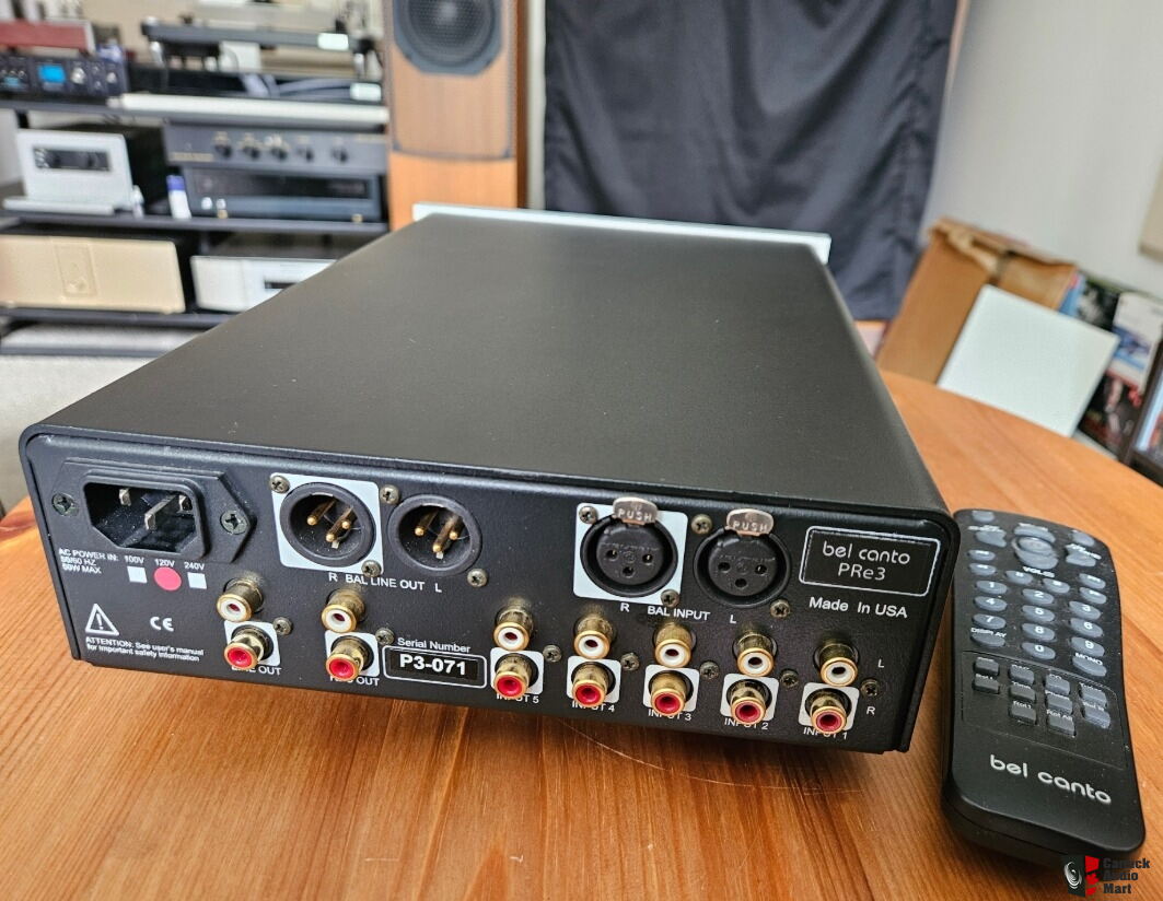 Bel Canto PRe3 Preamplifier Photo #5722363 - US Audio Mart