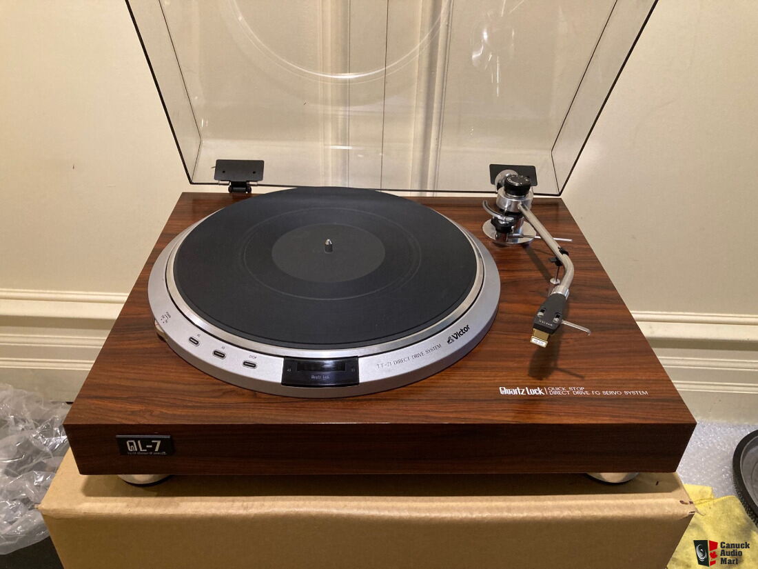 JVC / Victor QL-7 direct drive quartz lock turntable Photo #5722853 ...