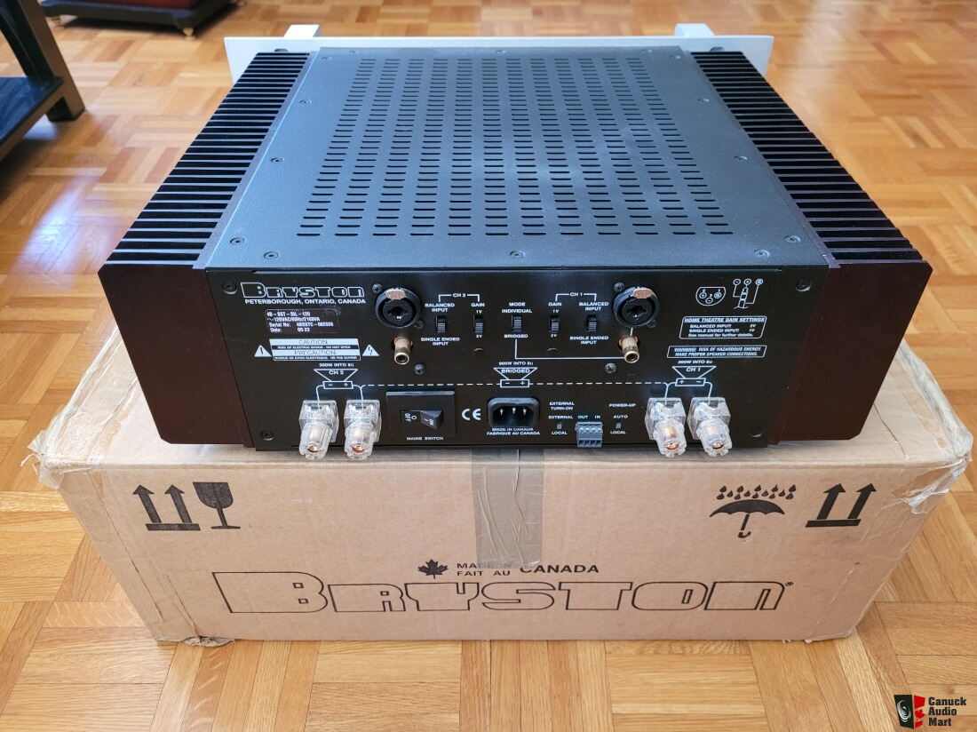 Bryston 4B SST stereo amplifier Photo #5724822 - US Audio Mart