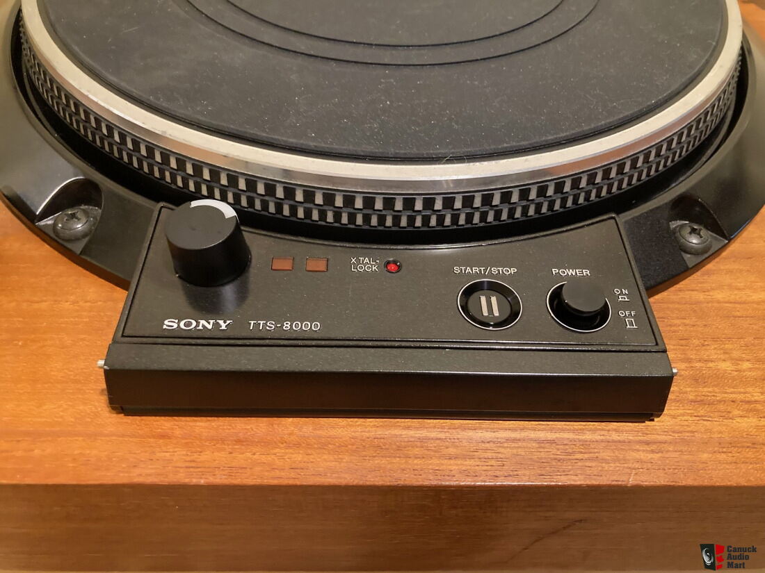 SONY TTS-8000 top model turntable Photo #5725434 - Canuck Audio Mart