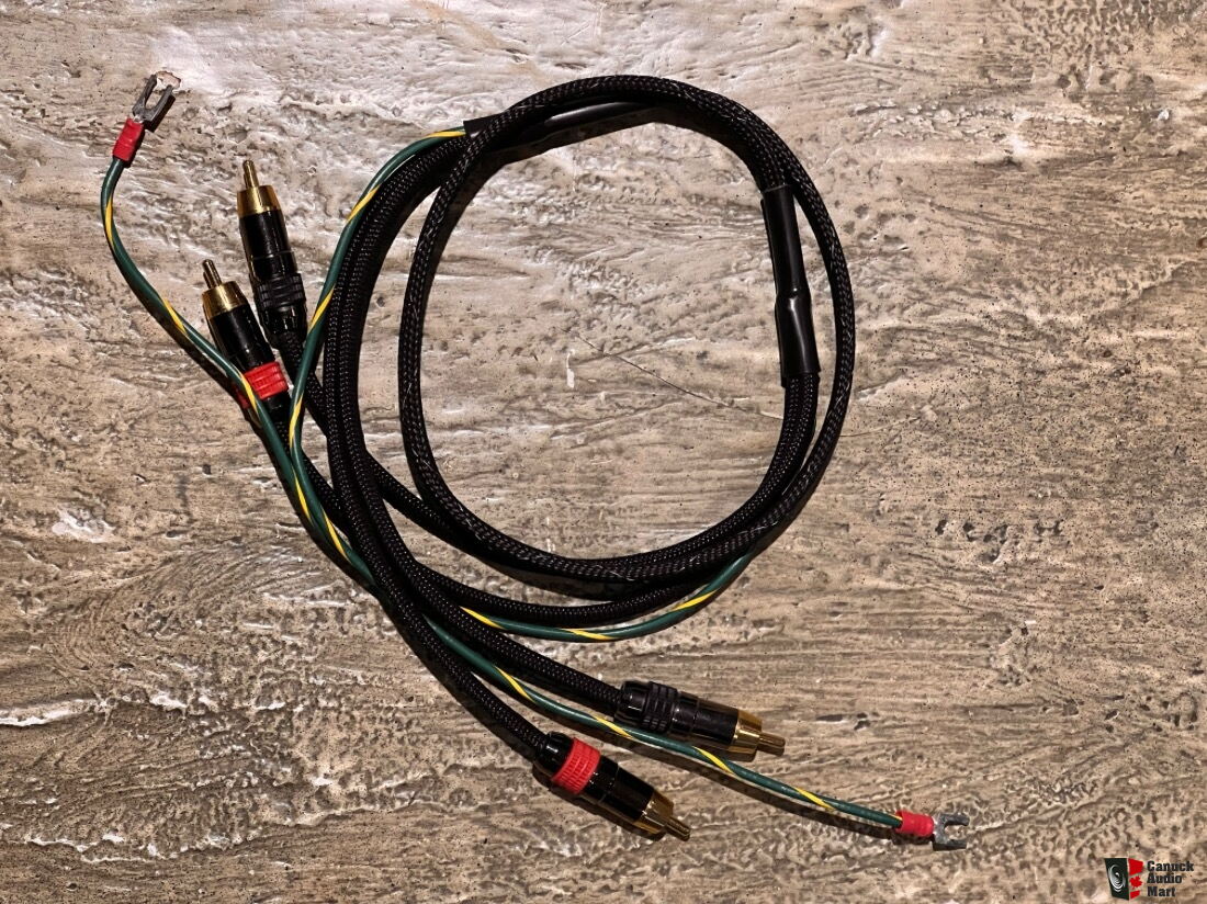 VPI Phono cable with ground wire Photo #5731128 - Canuck Audio Mart