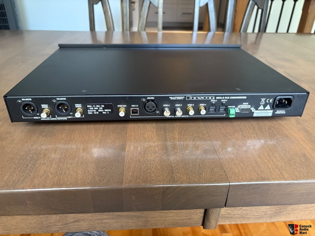 Bryston BDA-2 DAC Photo #5732134 - Canuck Audio Mart