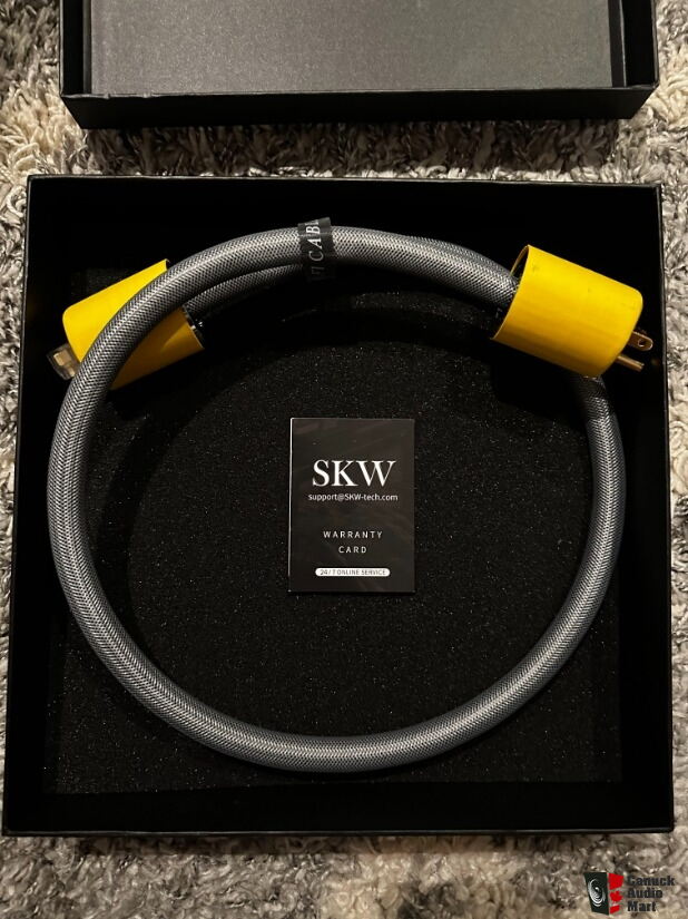 FOR SALE: SKW Power Cable 10 AWG Photo #5733094 - Canuck Audio Mart