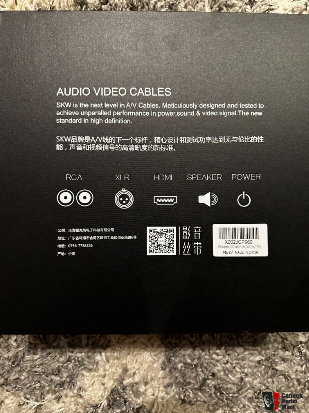 SKW Power Cable 10 AWG Photo #5733097 - Canuck Audio Mart