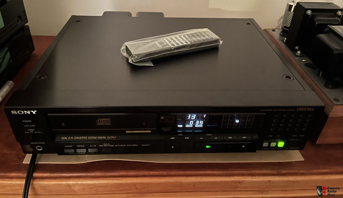 Sony CDP-705ESD CD Player / Transport w TDA1541 in NOS Mode; Beautiful ...
