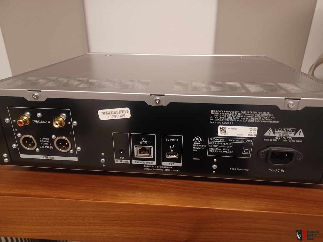 Sony HAP-Z1ES Photo #5735775 - Canuck Audio Mart