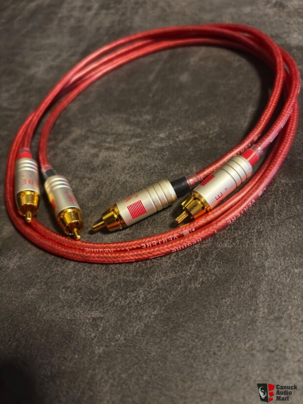 Vertere Acoustics Redline interconnect RCA cables -1m (shipping ...