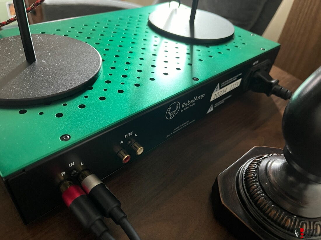 RebelAmp Class A headphone amp (Rebel Amp) in green Photo #5736723 ...