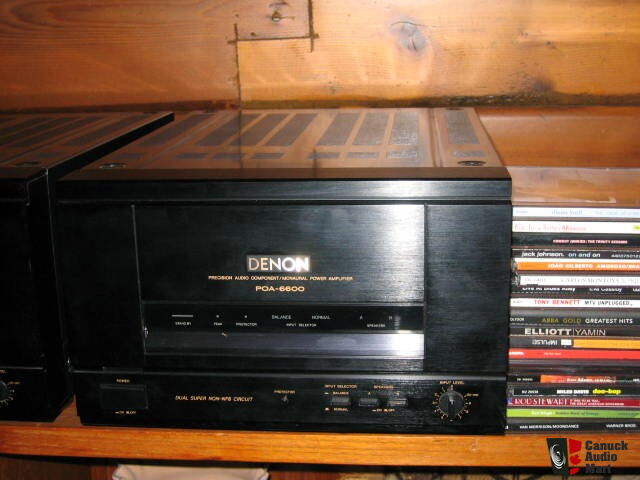 DENON POA 6600 monoblocks RARE/ MINT Photo #57382 - UK Audio Mart