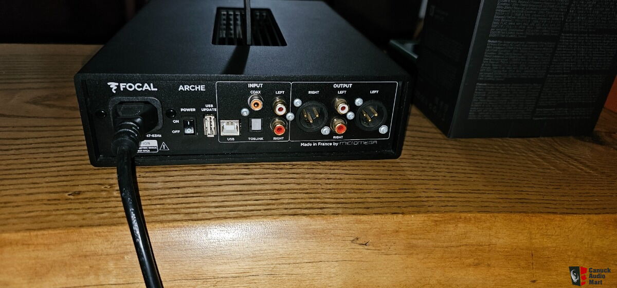 Focal Arche Headphone Amp DAC with Astell and Kern SP2000 DAP and Focal ...