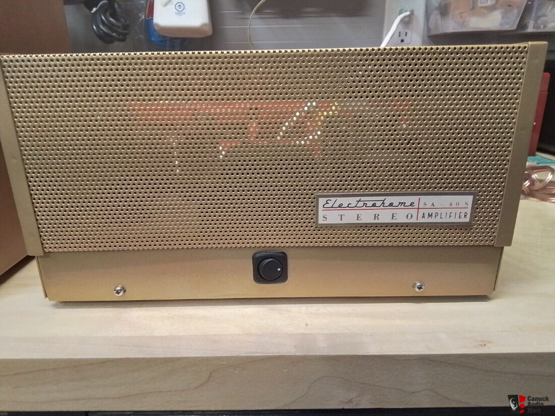 Electrohome Tube Stereo System - Amp, Preamp, and AM/FM Tuner Photo ...