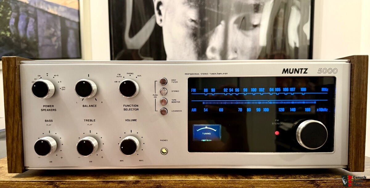 Ultra Rare Muntz 5000 Vintage Receiver - Mint For Sale - US Audio Mart
