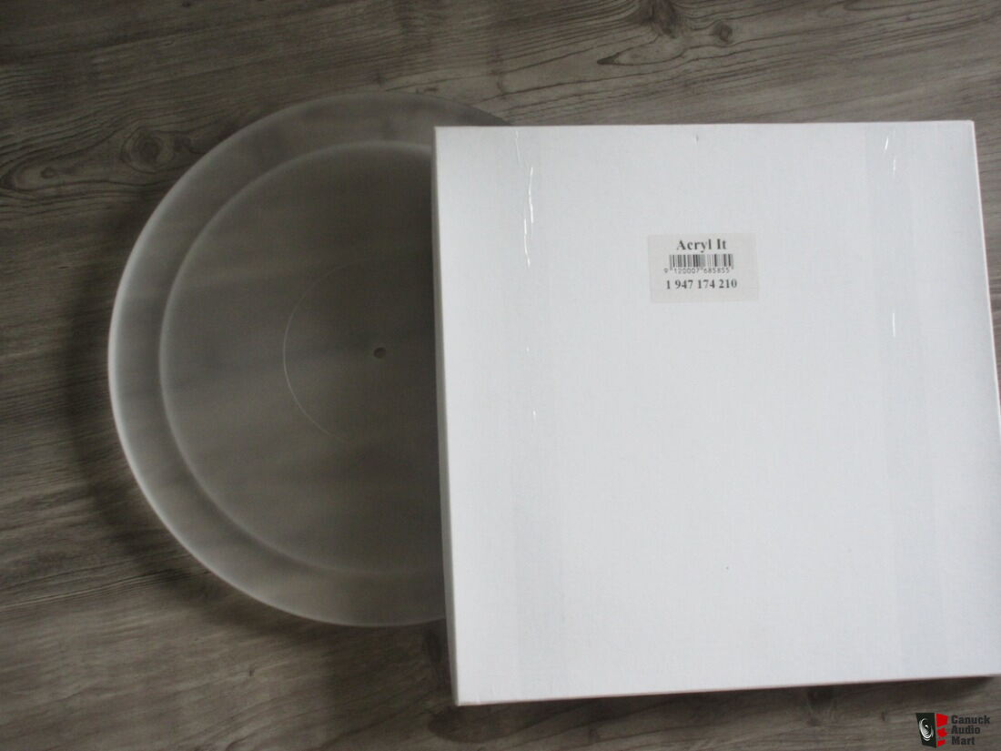 Pro-ject acrylic platter For Sale - US Audio Mart