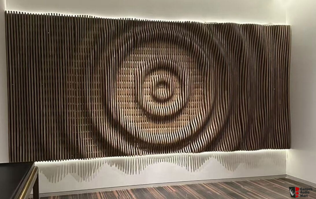 Acoustic diffuser wall Photo #5748563 - Canuck Audio Mart