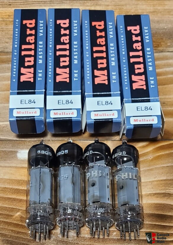 Mullard EL84 ( Britain Made Vintage tubes ) For Sale - US Audio Mart