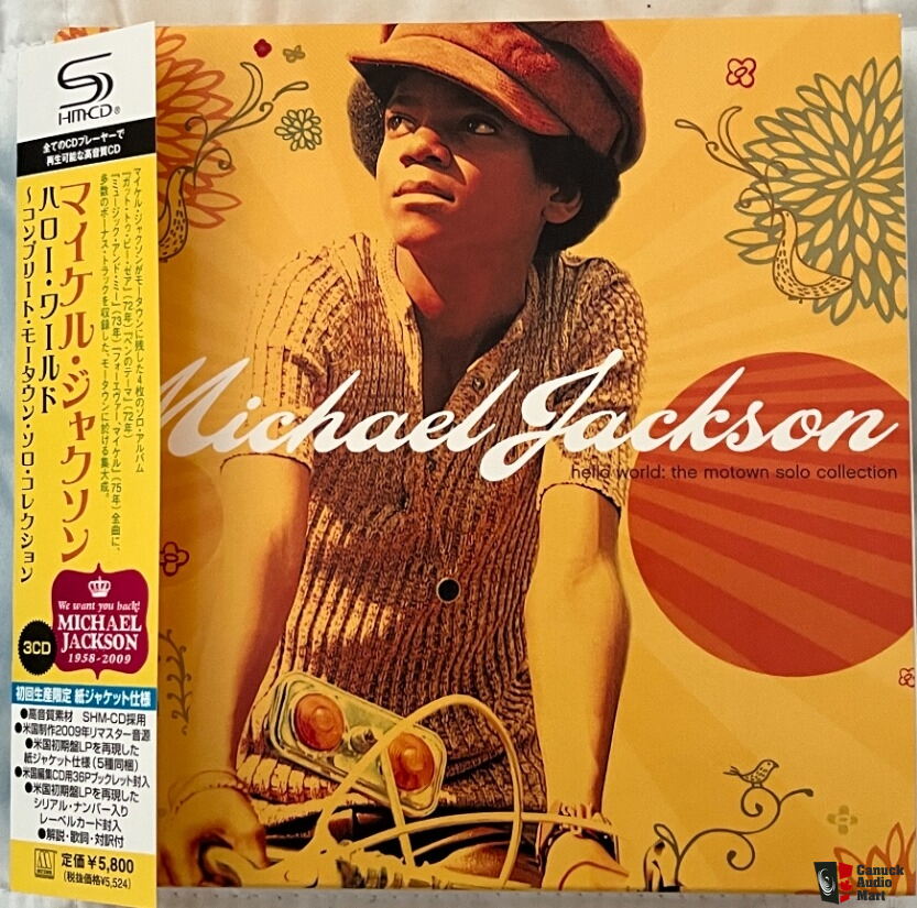 Michael Jackson Japanese Re-Mastered paperSleeve For Sale - Canuck ...