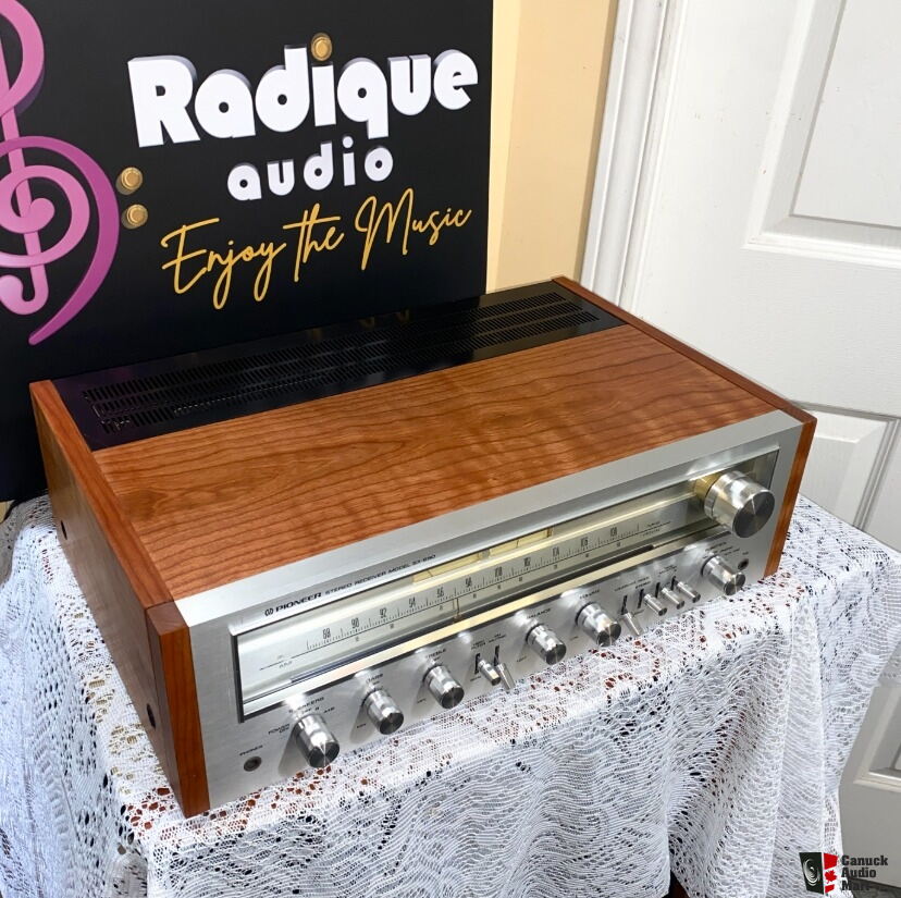 Vintage 35 WPC Pioneer Stereo Receiver in Cherry SX-650 Photo #5756280 ...
