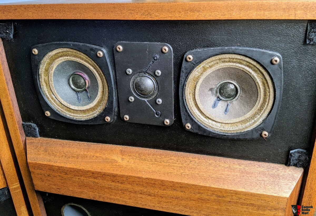 Large Canadian vintage speaker's 1970s extra large drivers unique ...