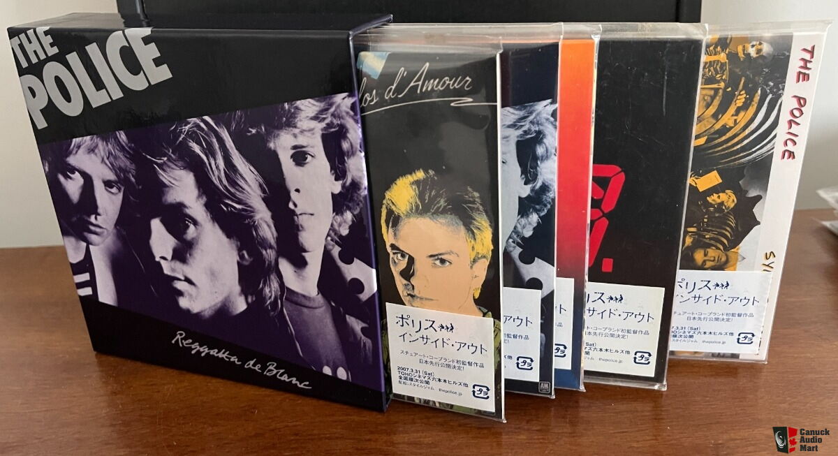 The Police Collector Box and CD's Bundle Photo #5757146 - Canuck Audio Mart