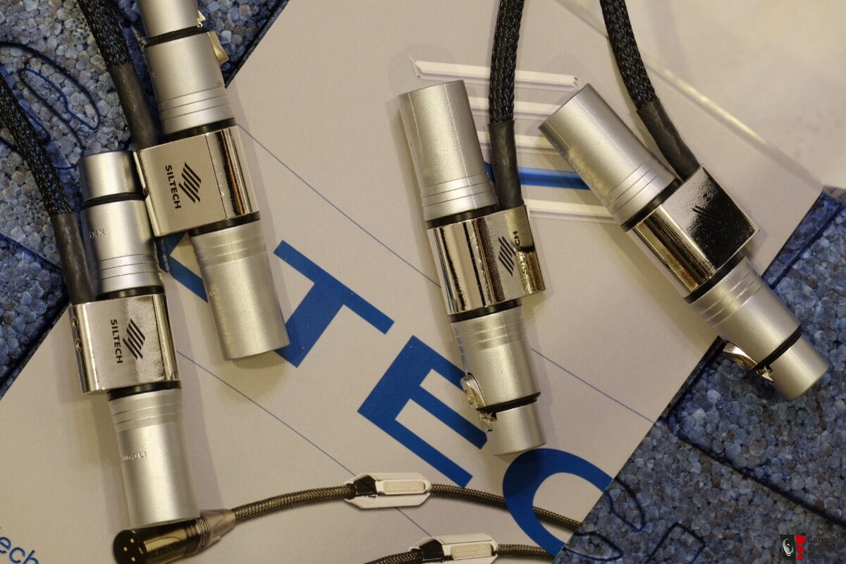 Siltech Zero Ohm Link Ruby G7, pair of 2.0 m XLR to XLR interconnect ...