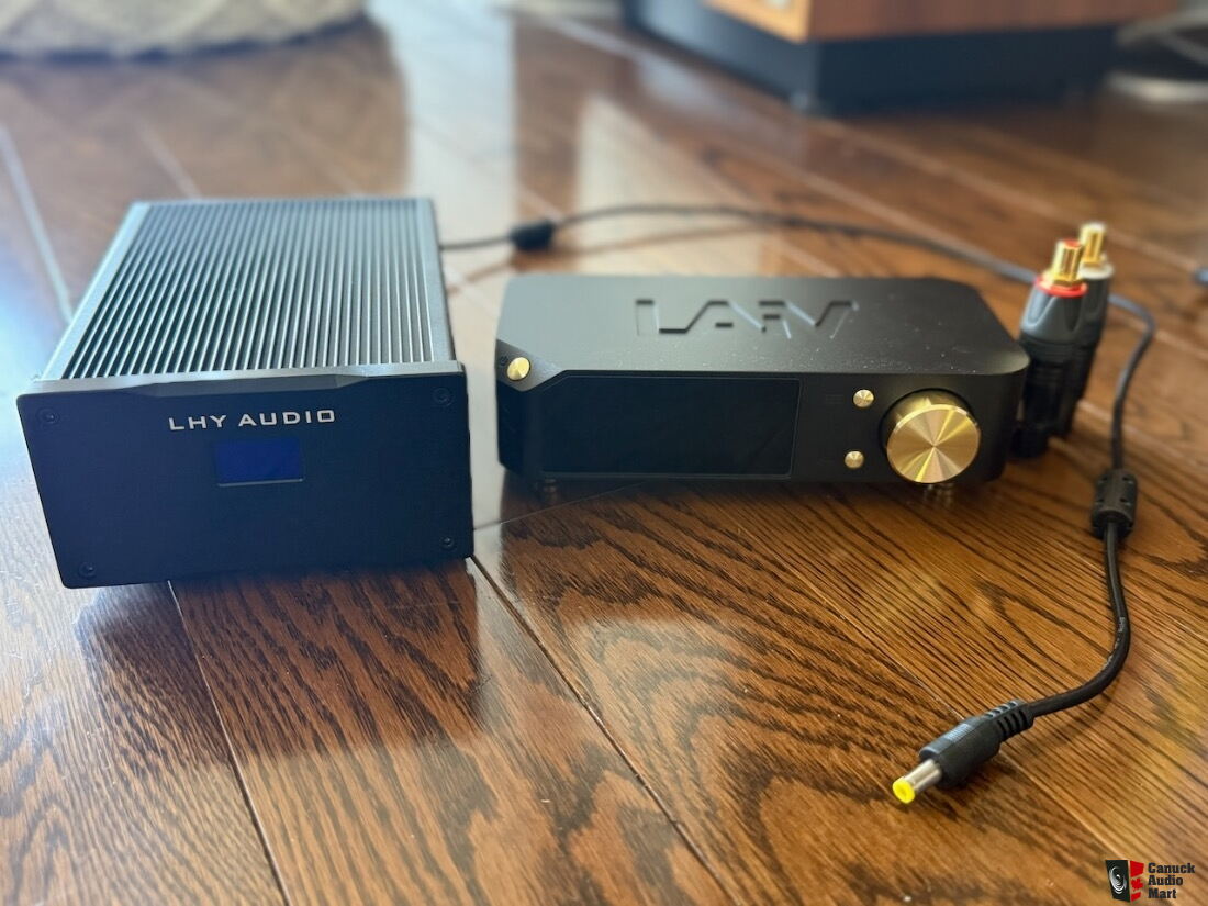 LAIV Audio Harmony µDAC w/LHY Audio LPS25VA power supply + XLR->RCA ...
