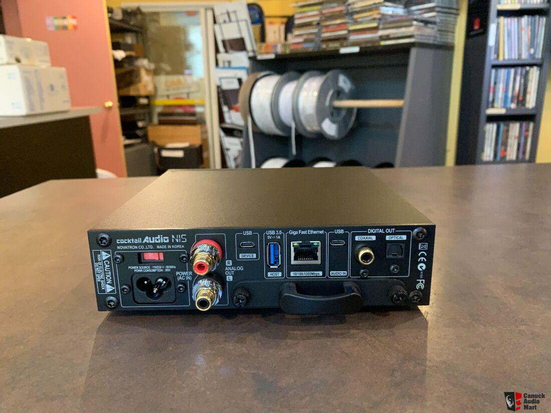 Cocktail Audio N15D Network Music Streamer Black (demo) Photo #5759780 ...