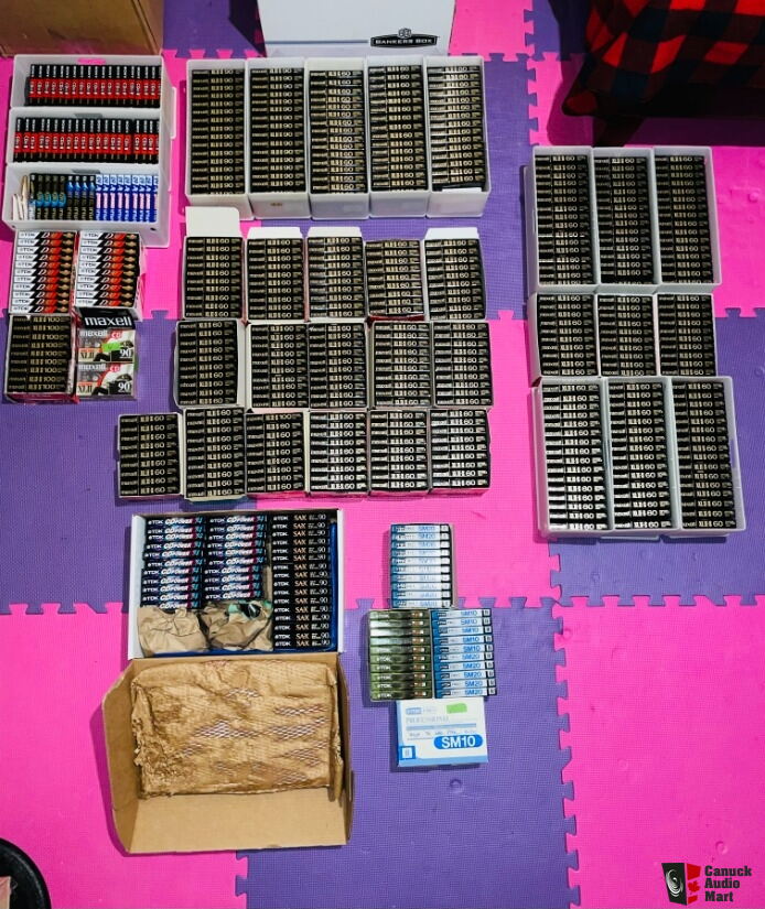 LARGEST Cassettes (New) Collection Ever ! Photo #5765602 - Canuck Audio ...