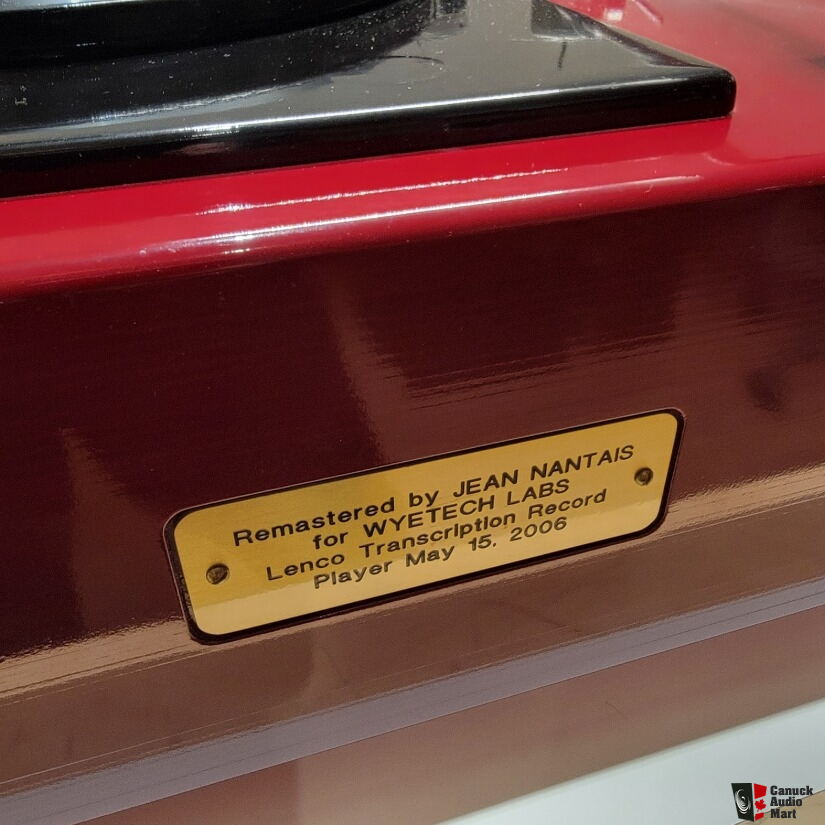 Jean Nantais Reference Lenco Vinyl records player turntable Photo ...
