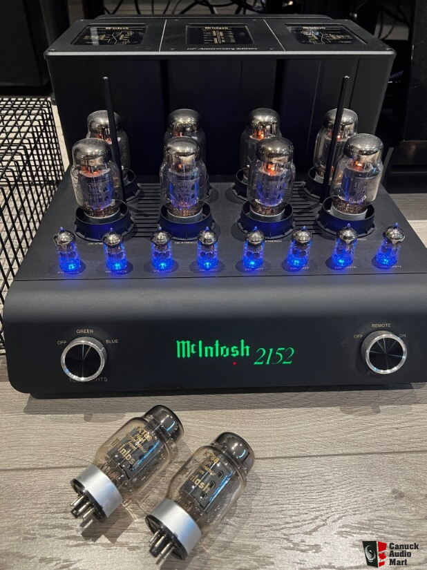 MC2152 70th Anniversary 2-Channel Vacuum Tube Amplifier with two ...