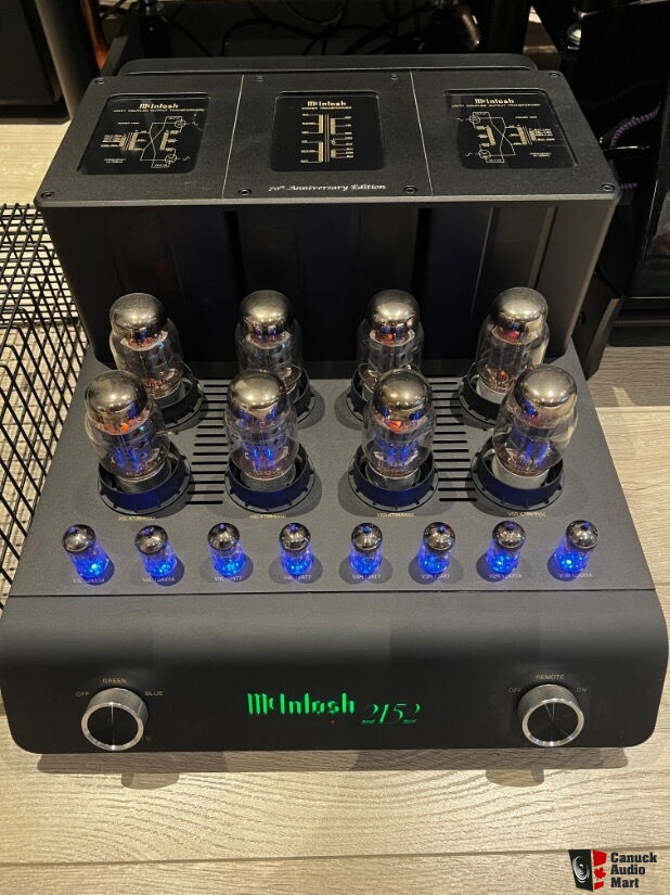 MC2152 70th Anniversary 2-Channel Vacuum Tube Amplifier with two ...