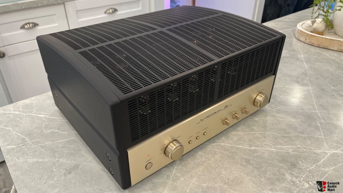 Luxman signature SQ-38 SQ38 tube amp MINTY perfect working 120volts ...