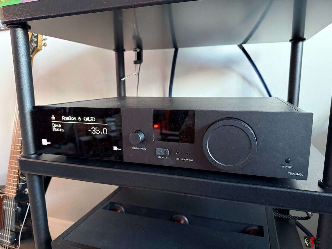 Lyngdorf Audio TDAI-3400 Streaming Amplifier w/High-end Analog Input ...
