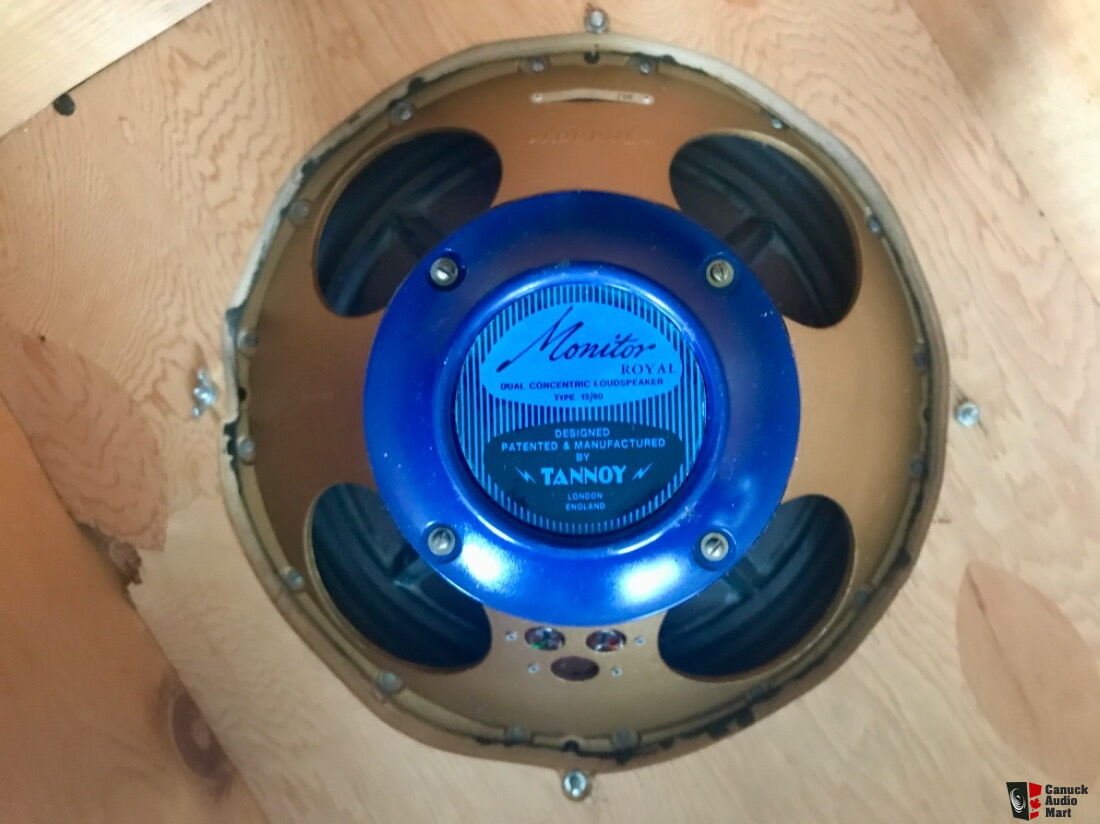 Tannoy 12" Monitor Royal Blue pair Photo #5769509 - Canuck Audio Mart
