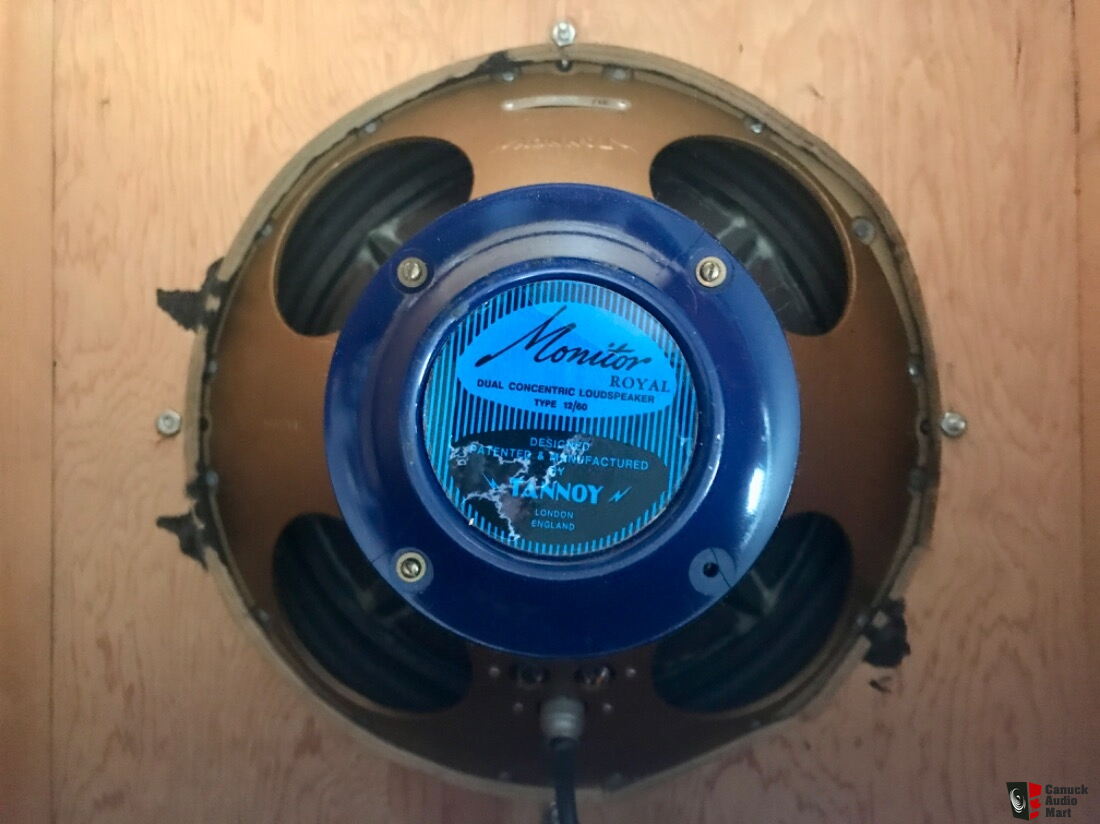 Tannoy 12" Monitor Royal Blue pair Photo #5769510 - Canuck Audio Mart