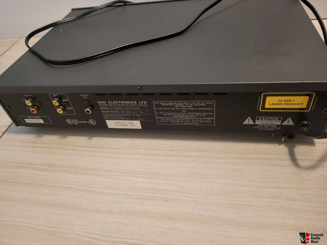 NAD 512 CD player Photo #5770089 - Canuck Audio Mart