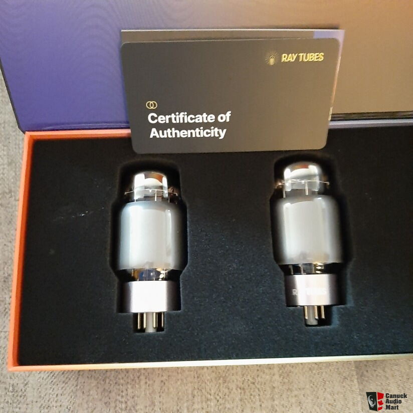 Ray Tubes - Reserve and Select KT88, 6SN7 12AU7 and 12AX7 Tubes Photo ...