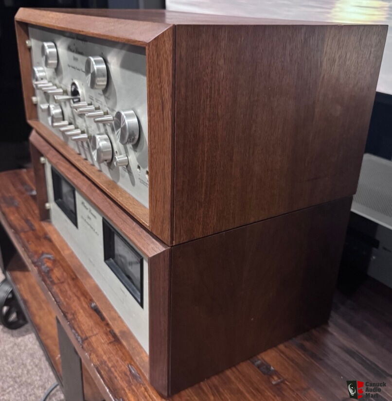 Phase Linear 400 Power Amp + Phase Linear 4000 Preamp with Cabinets ...