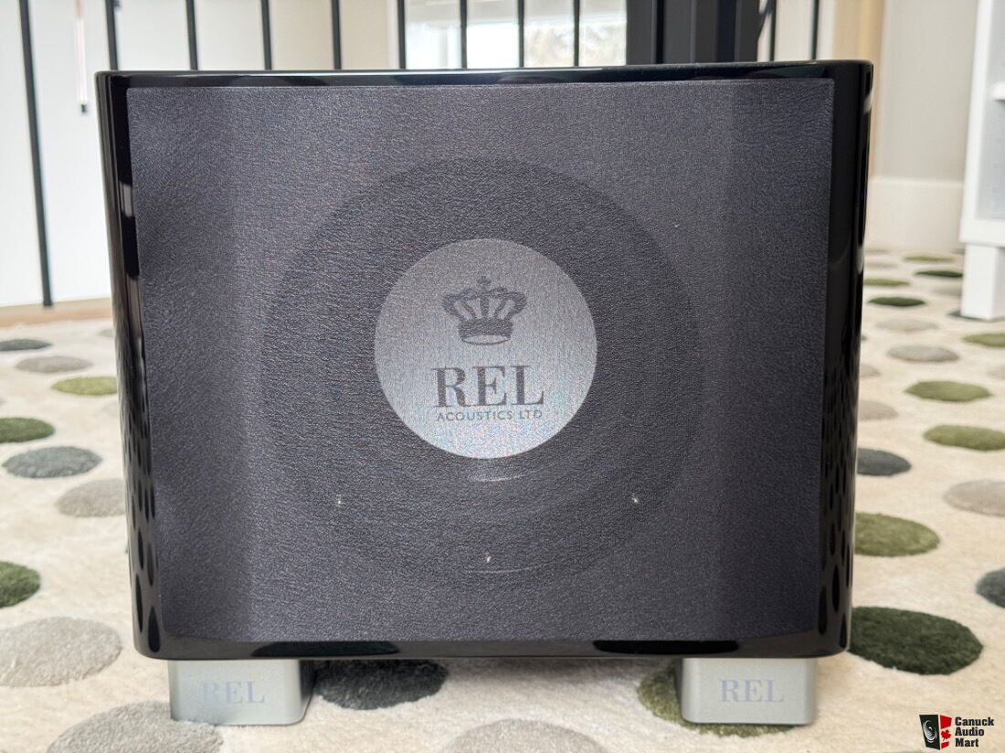 REL T/7x - Black Finish Photo #5771743 - Canuck Audio Mart