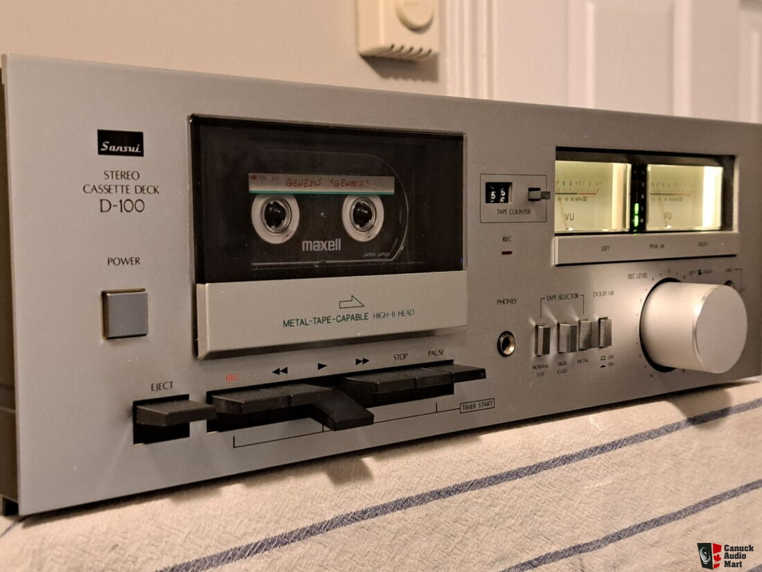 Sansui D-100 Stereo Tape Recorder For Sale - UK Audio Mart