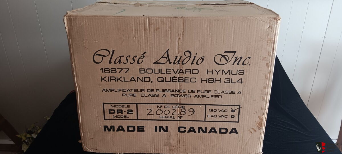 Classe Audio DR2 Photo #5773318 - Canuck Audio Mart