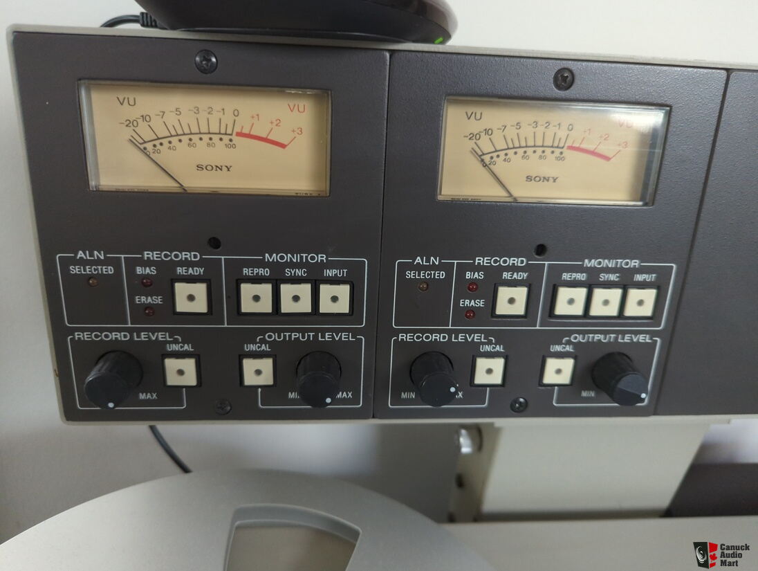 Sony APR-5002 1/4" Mastering Studio Reel to Reel Recorder (Pair) RARE ...