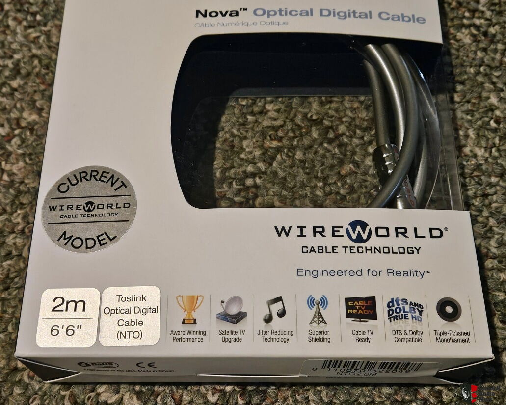 Wireworld Nova Toslink Optical - 2.0M Demo Photo #5773510 - Canuck ...