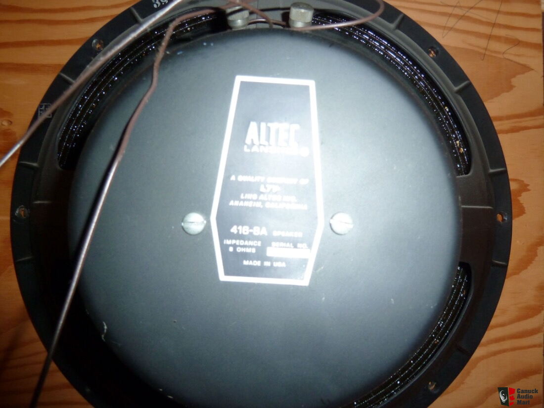 Altec VOTT pair of A-7's Photo #5774009 - Canuck Audio Mart