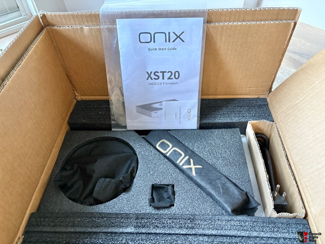 Onix Zenith XST20 SACD/CD Transport Photo #5774079 - Canuck Audio Mart