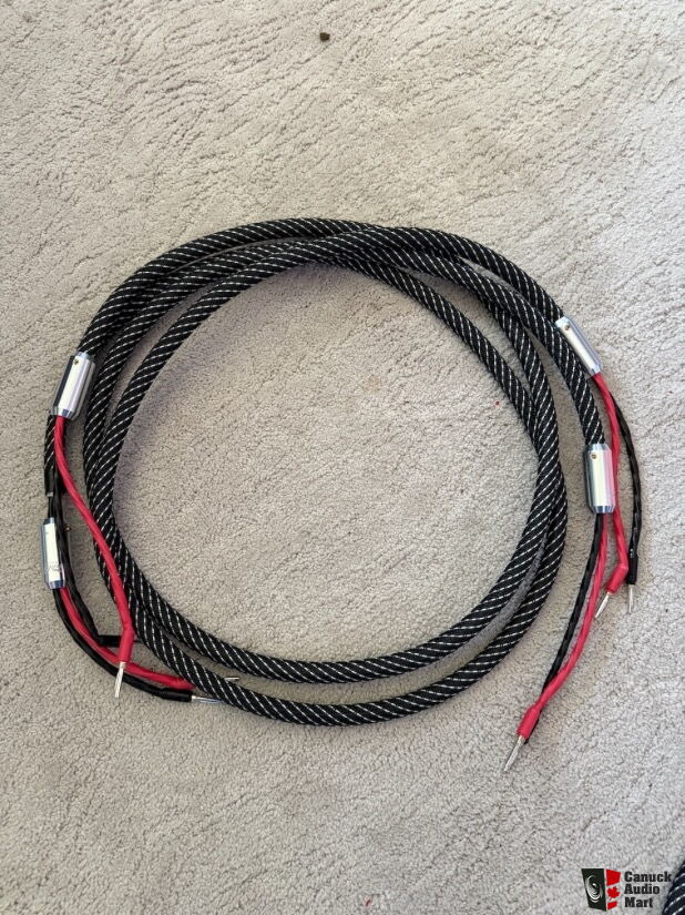 Raven Audio Soniquil Speaker Cables - new - 2M For Sale - Canuck Audio Mart