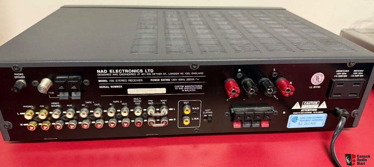 NAD 705 Stereo Receiver Photo #5774833 - Canuck Audio Mart